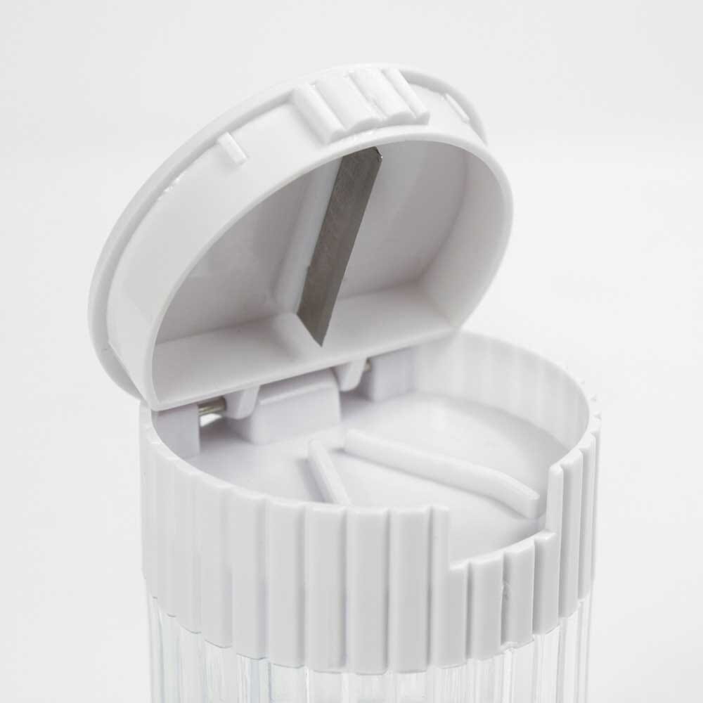 NRS Pill Master portapillole 3in1, taglia e frantuma pillole